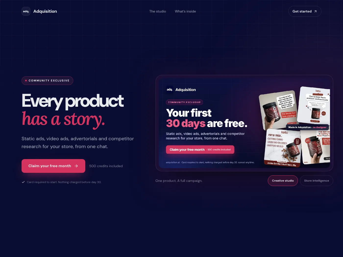 Adquisition.ai Redesign