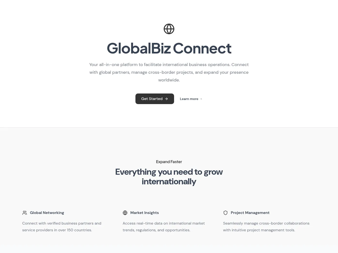 GlobalBiz Connect