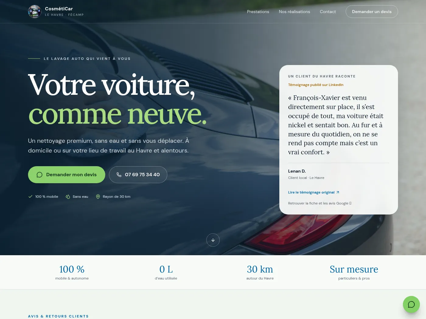 CosmetiCar Avis & Contact