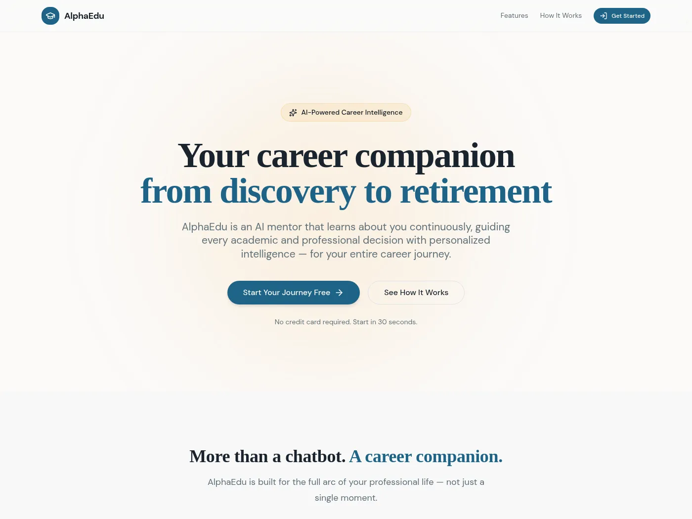 AlphaEdu Career Companion