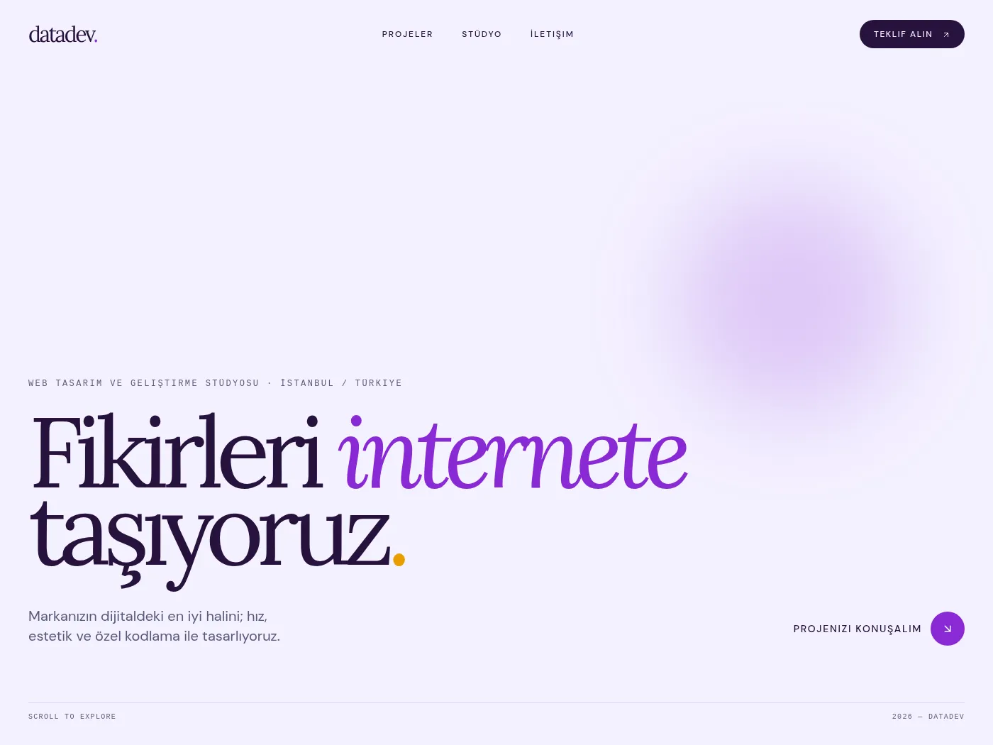 DataDev Studio Site