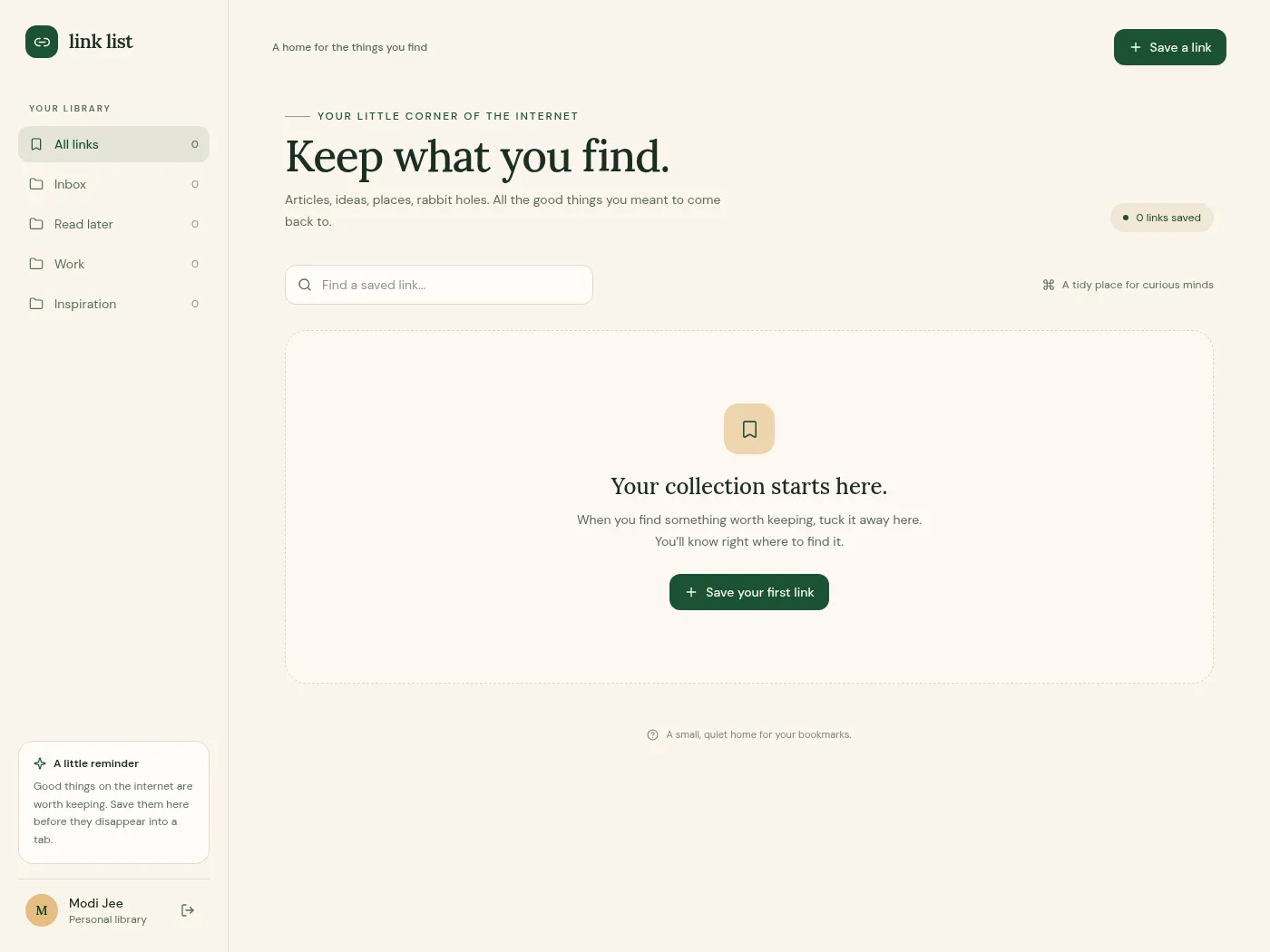 Link List Hub
