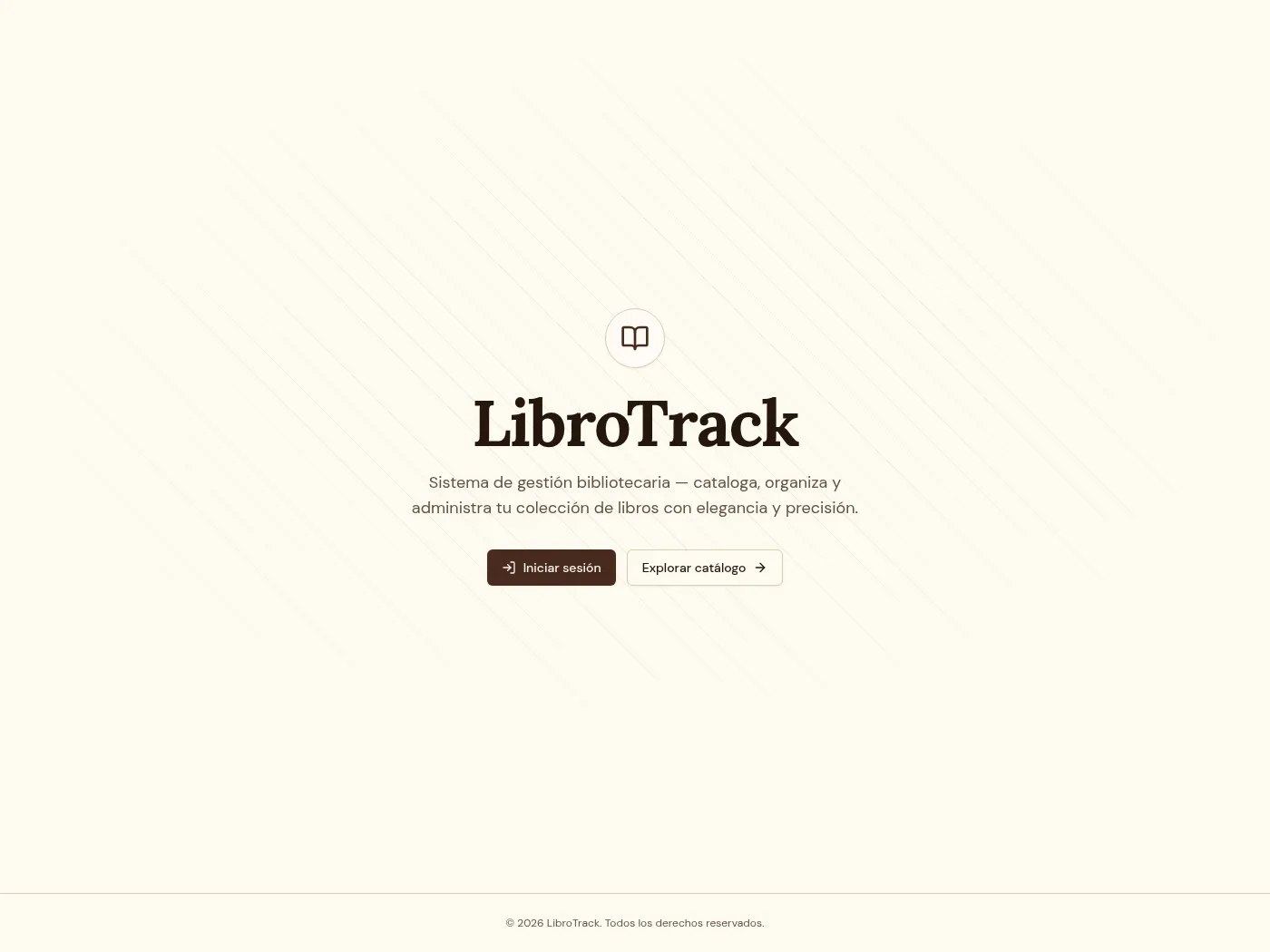 LibroTrack Biblioteca