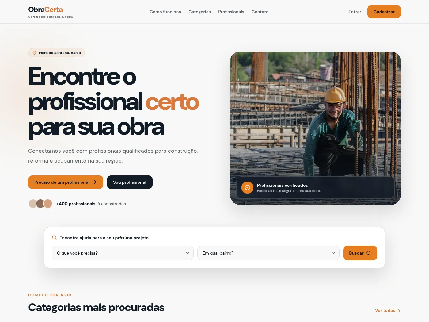 ObraCerta MVP Web