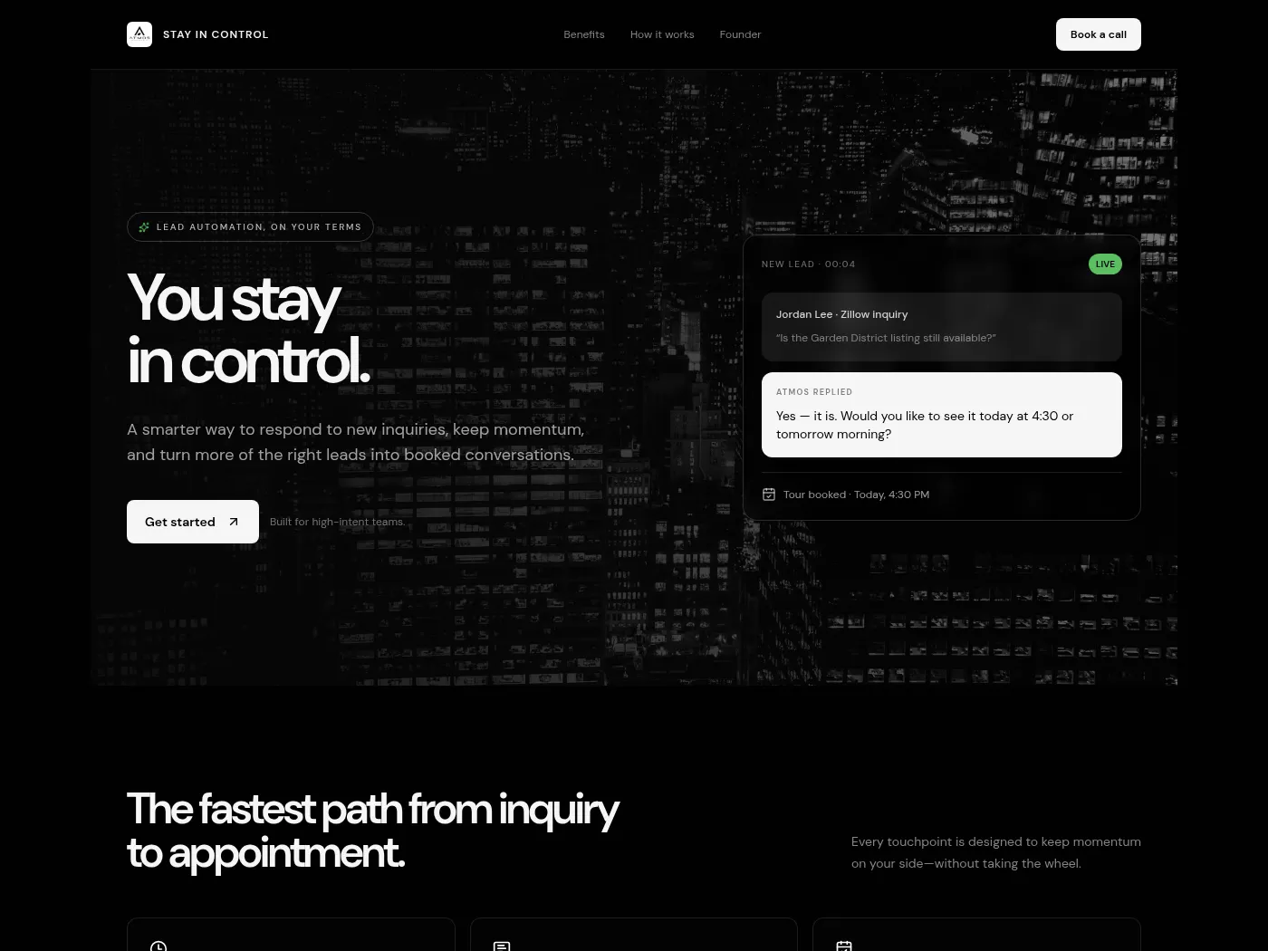 Stay in Control Site