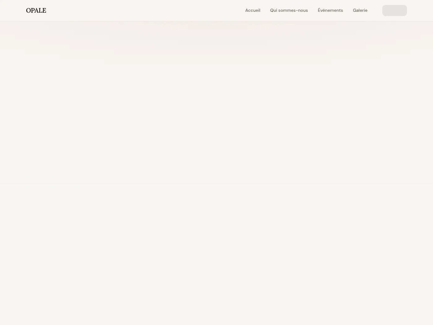 OPALE Events Hub