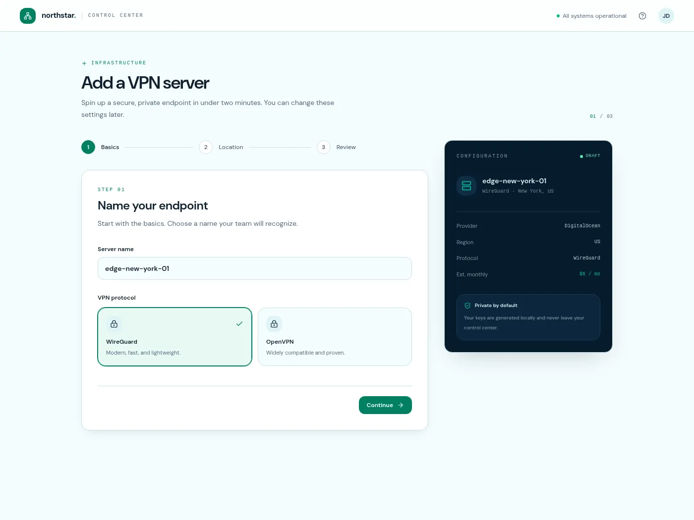 VPN Server Panel