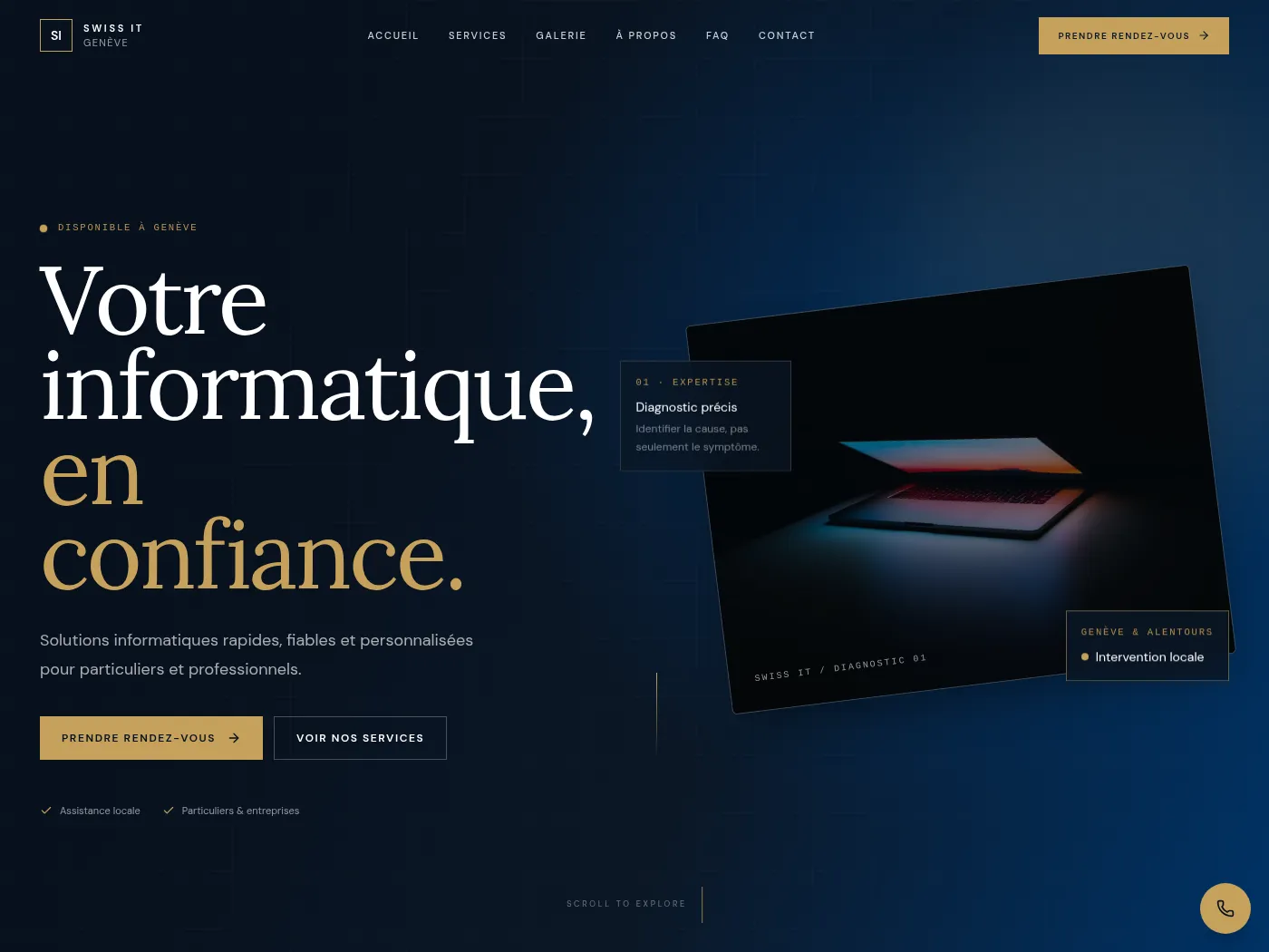Swiss IT Premium Website