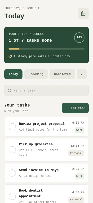 Droid QuickTasks