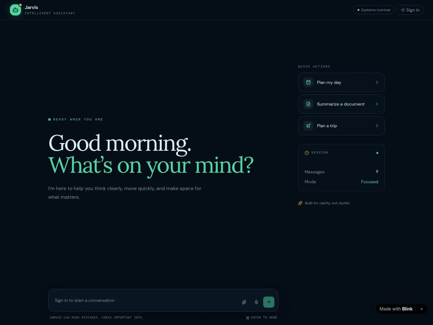 Jarvis AI Assistant