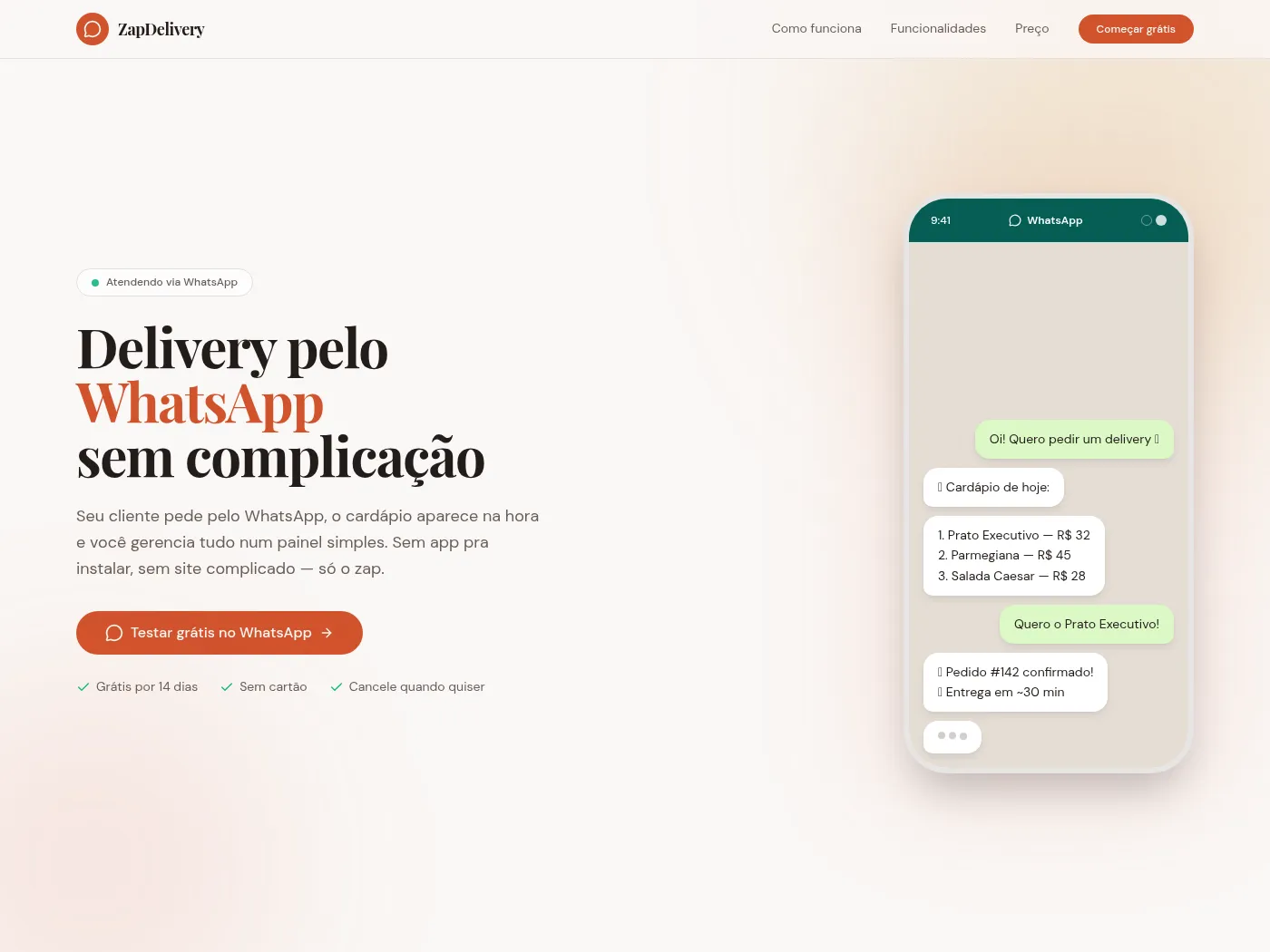 WhatsApp Delivery Platform