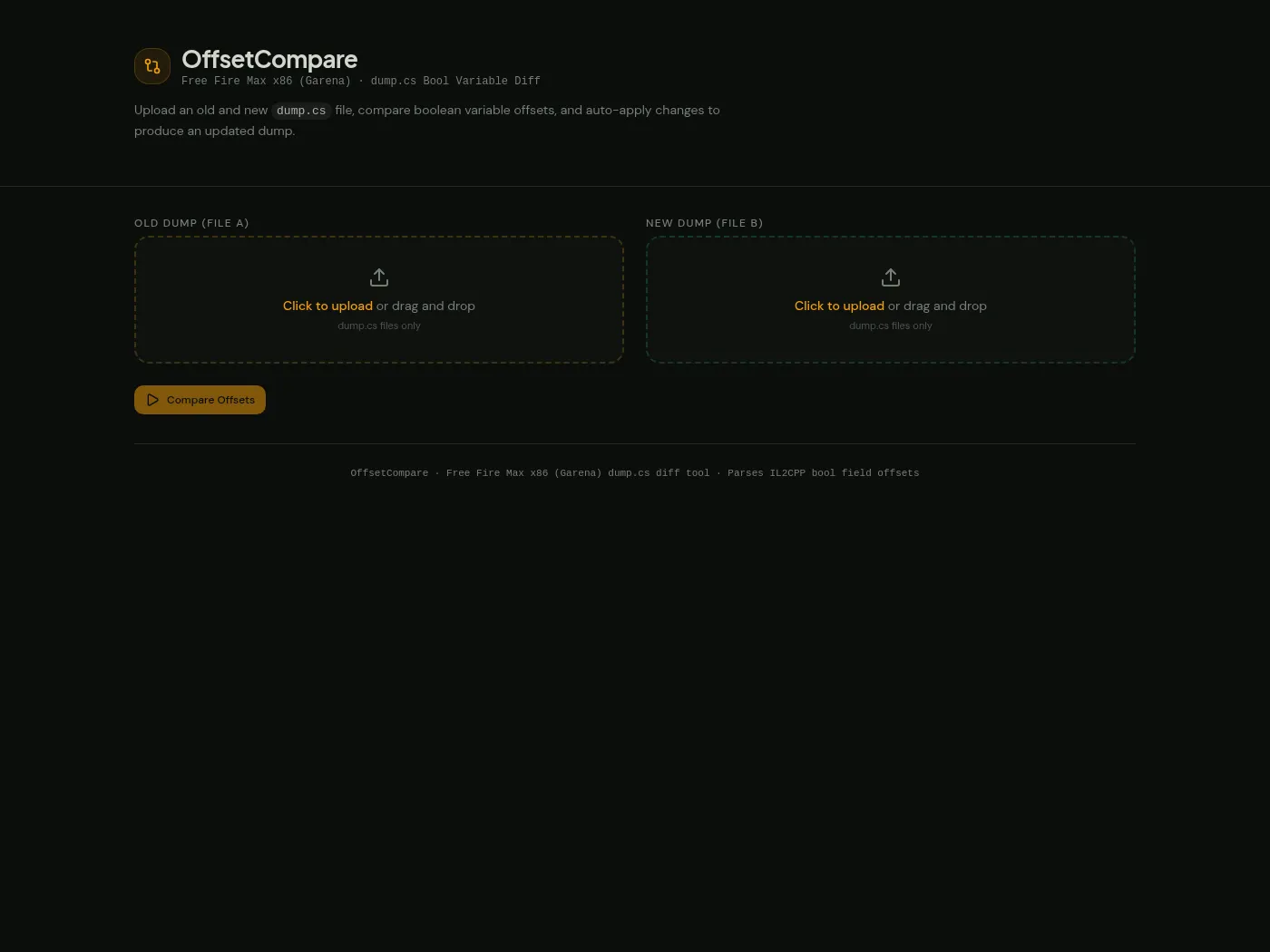 OffsetCompare Web Tool