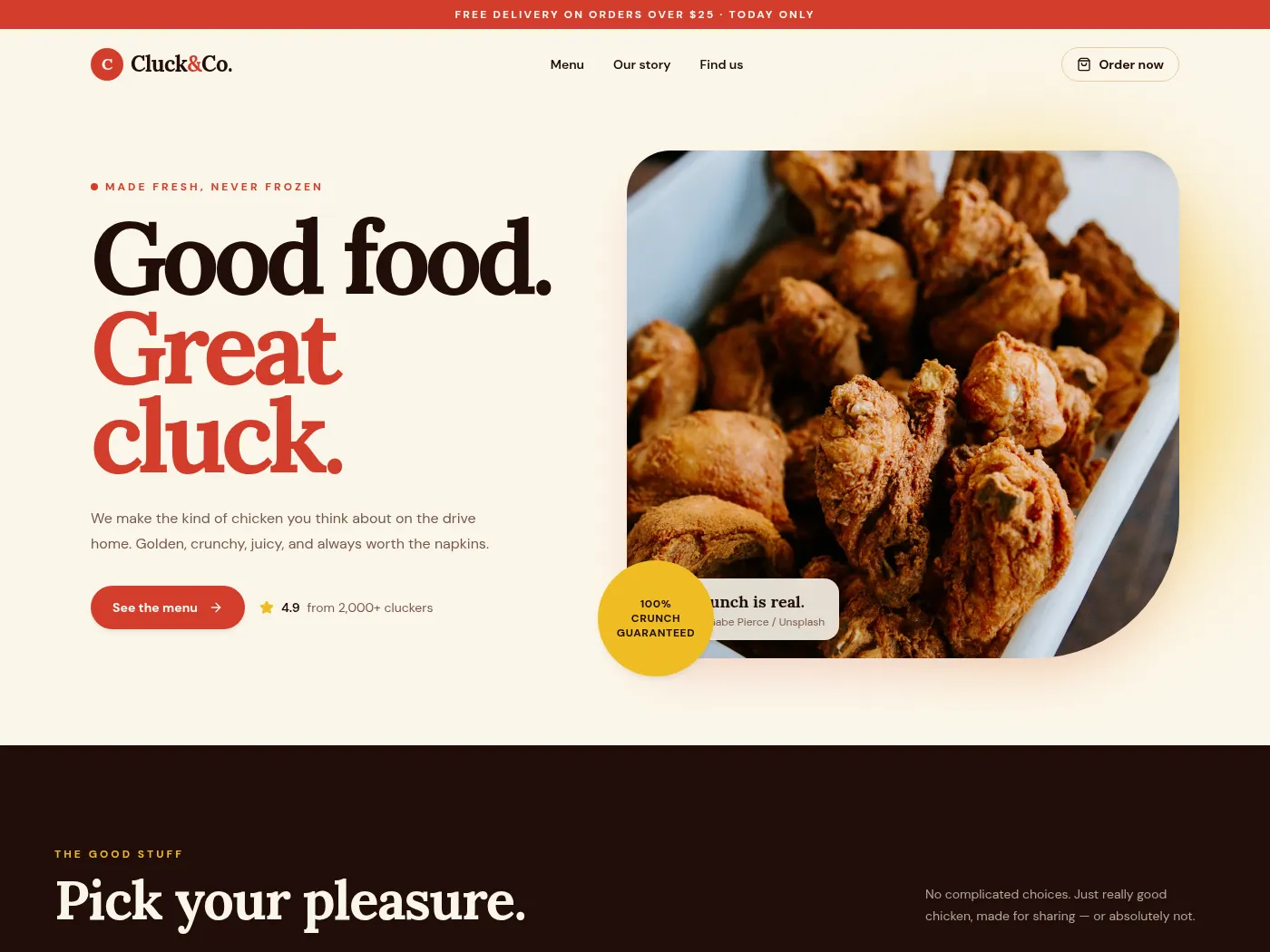 Chicken Store Webfront