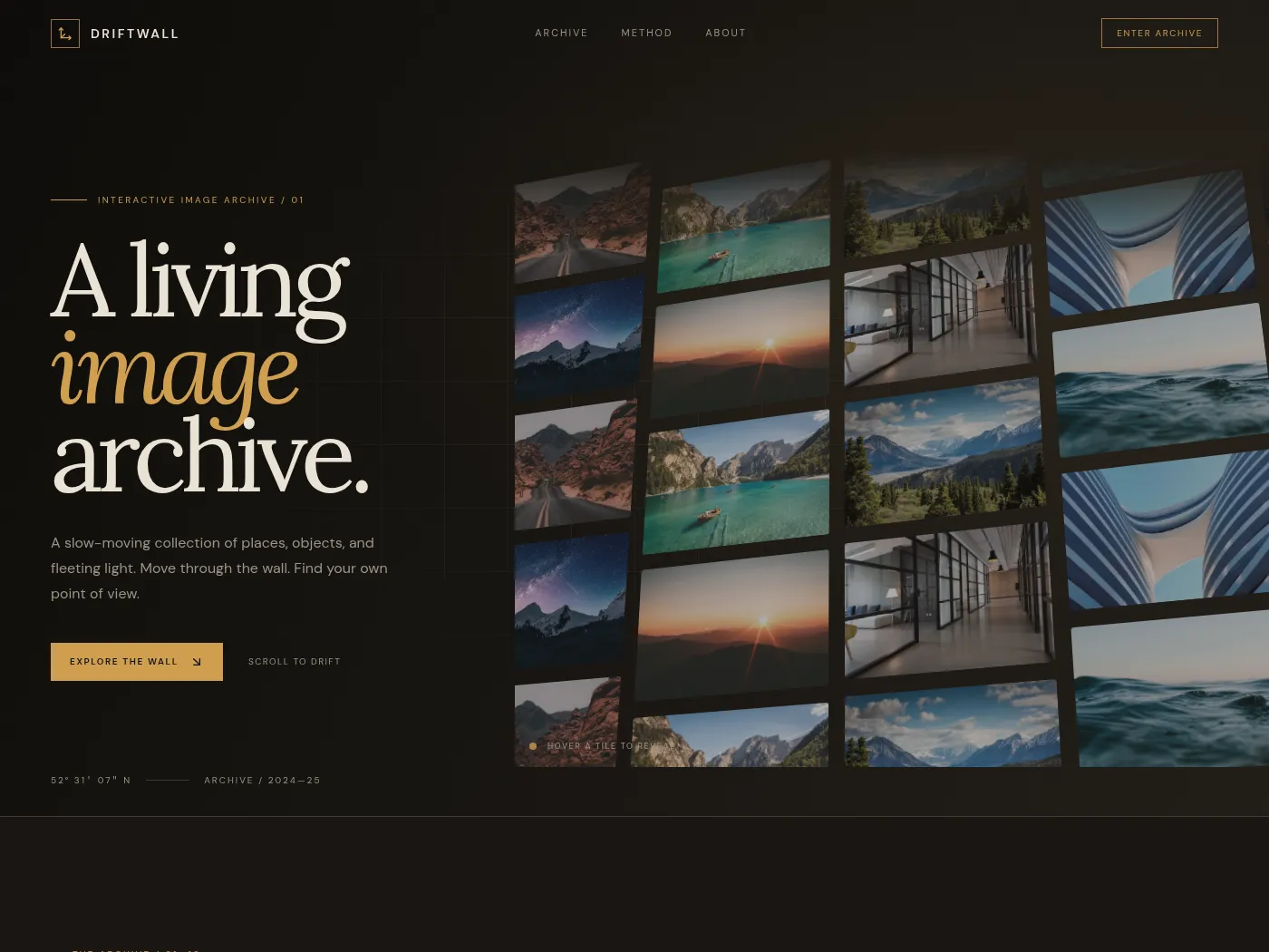 DriftWall Showcase Gallery