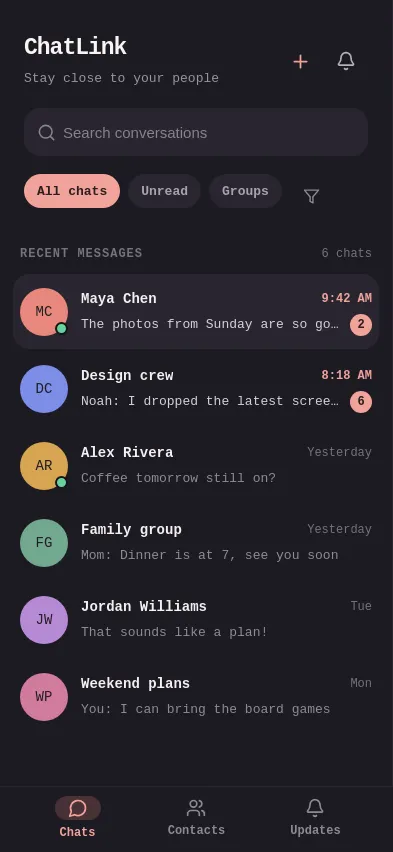 ChatLink Messenger