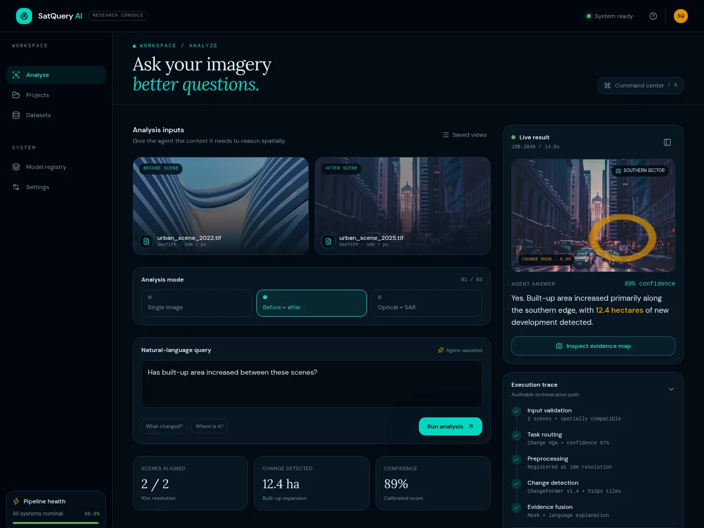 SatQuery AI Platform