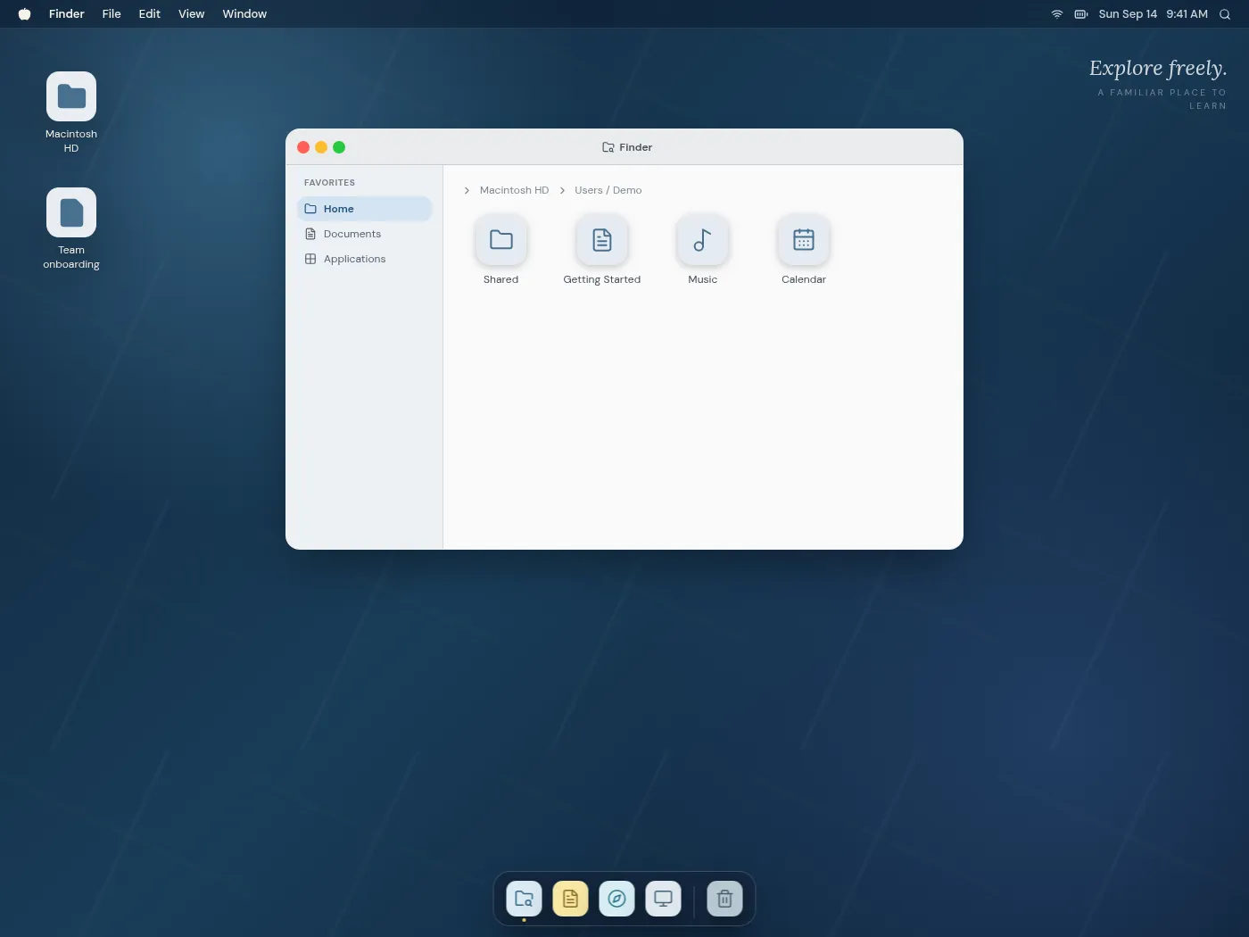 MacOS Web Explorer