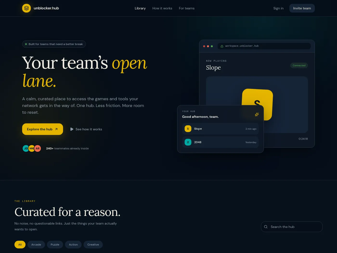 Unblocker Hub
