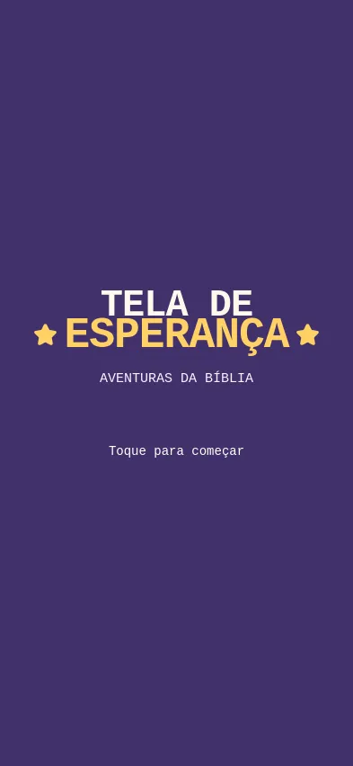 Tela de Esperança Kids