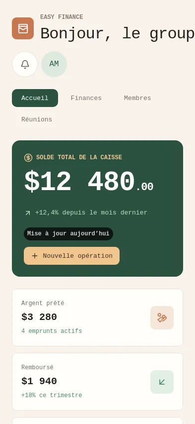 Easy Finance Mobile
