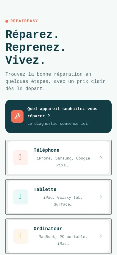 RepairEasy App