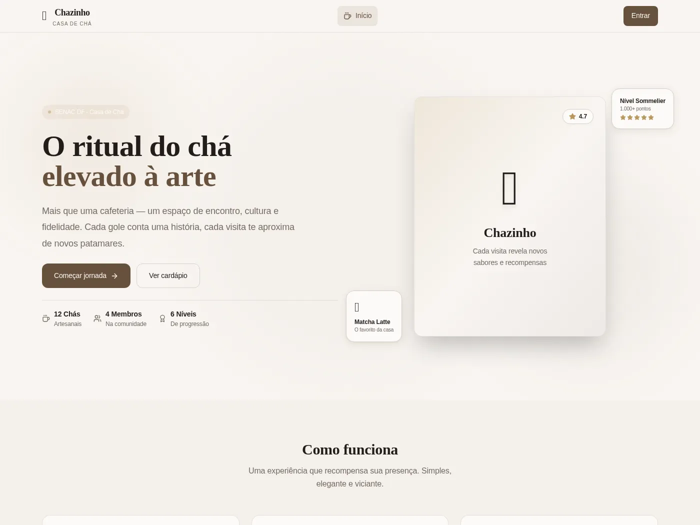Chazinho Social Premium