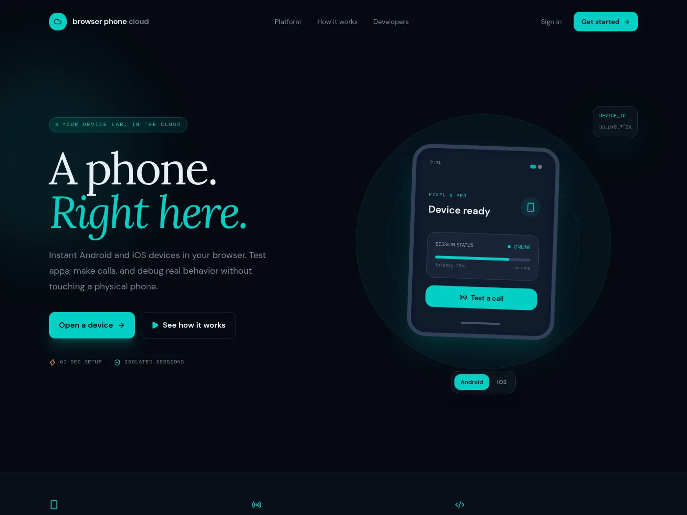 Browser Phone Cloud