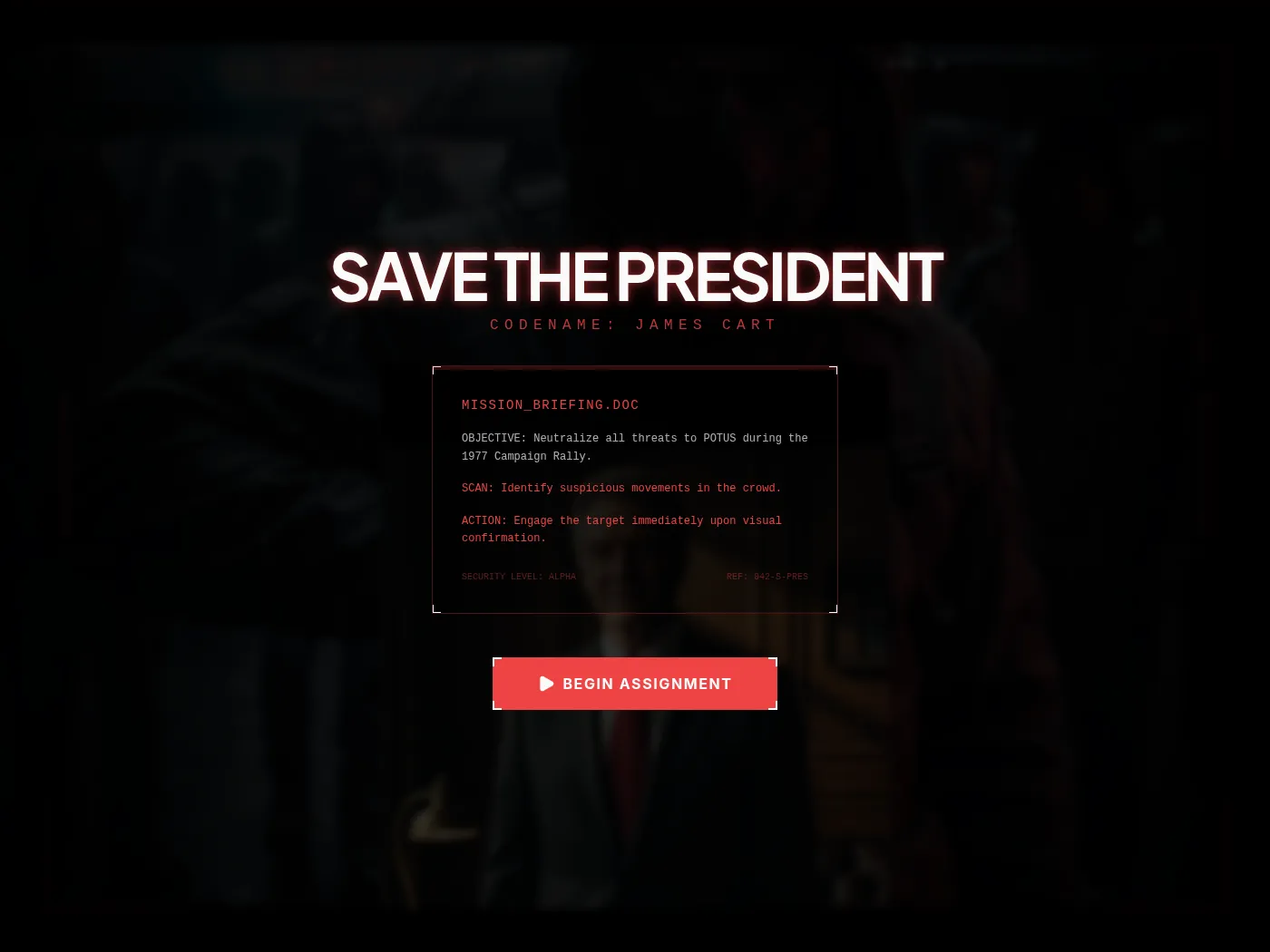 Save the President Sim