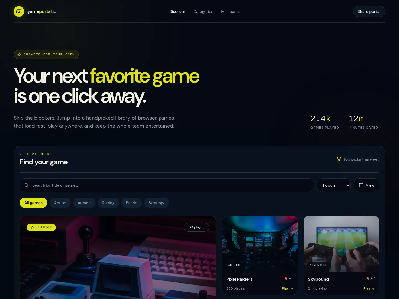 GamePortal Unblocked