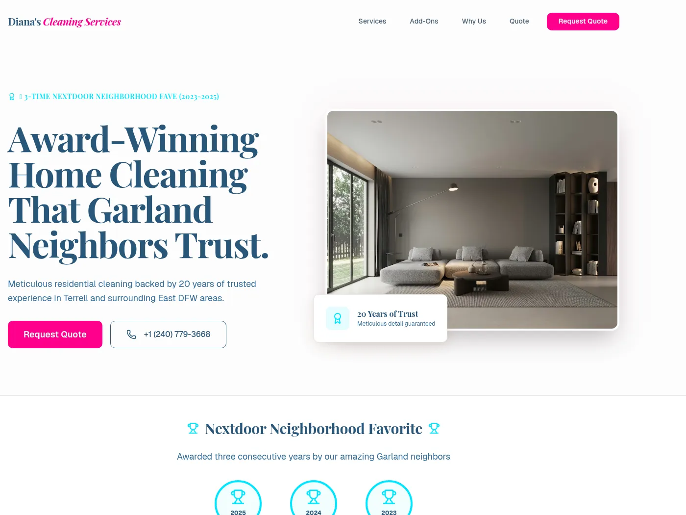 Cleaning Service Site 1 (Remix)