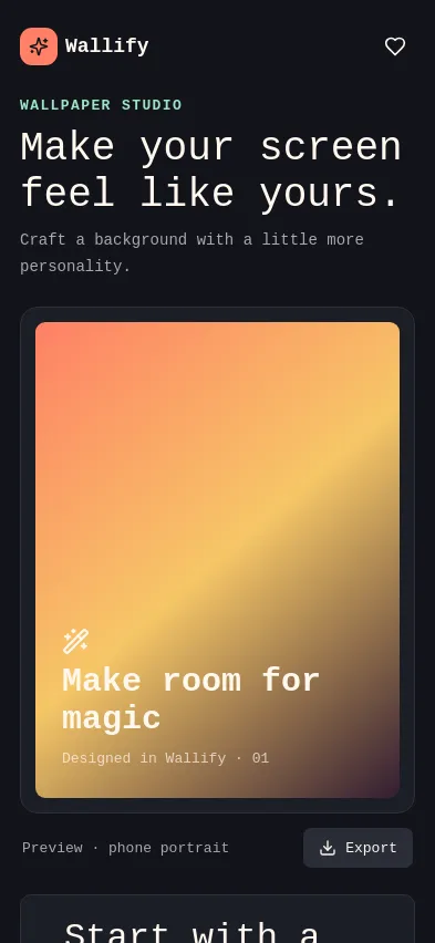 Wallify Studio