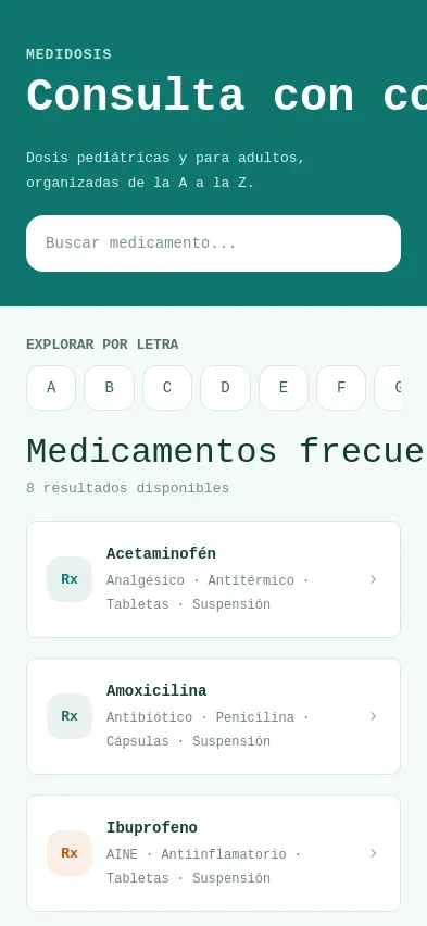 MediDosis Móvil