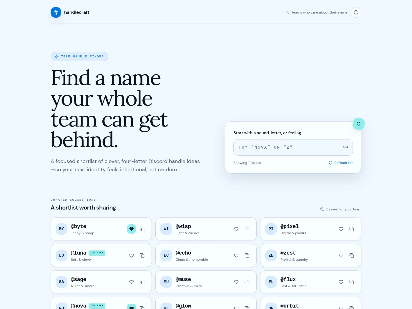 Discord Handle Finder