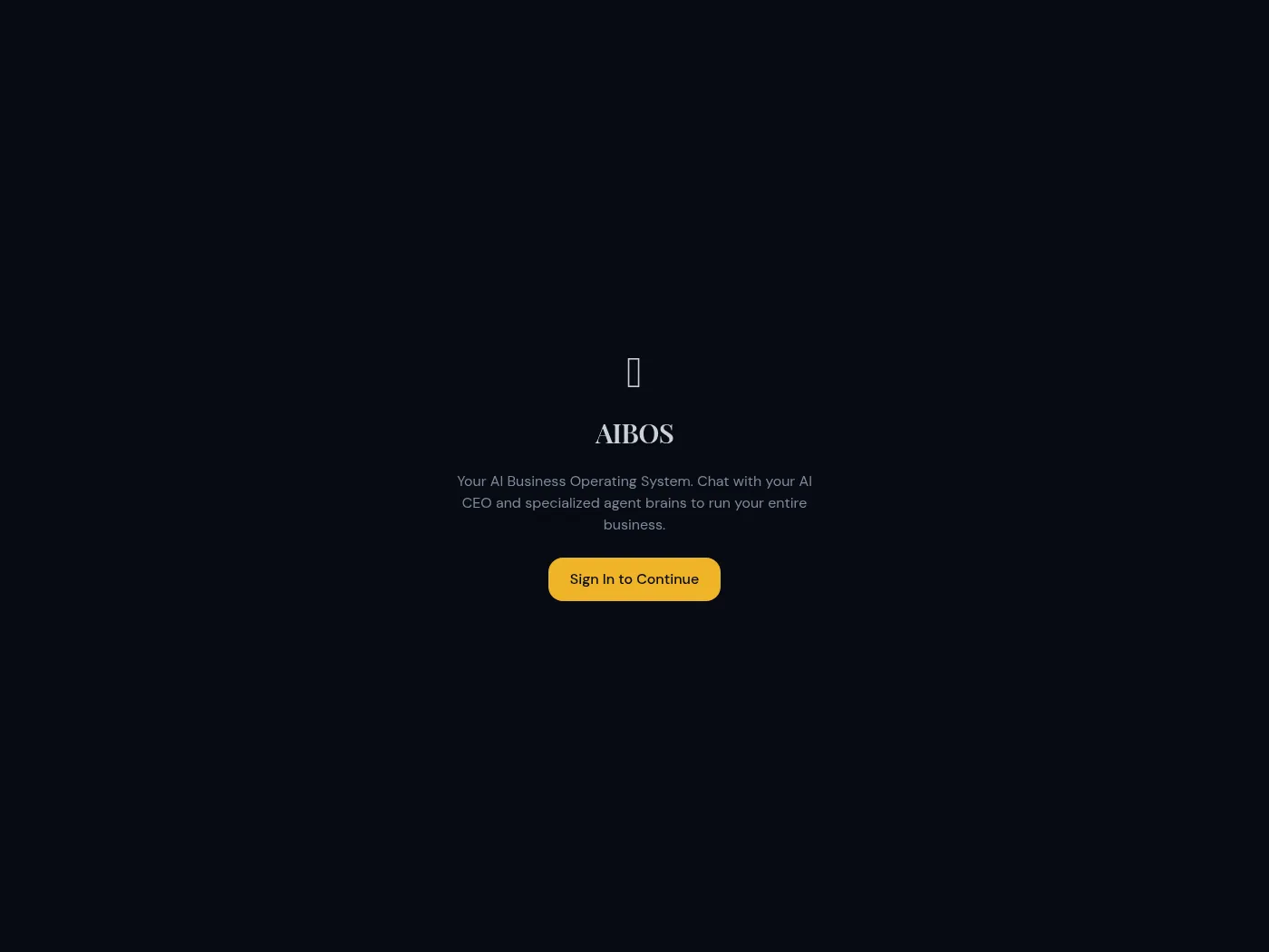 AIBOS: Business OS MVP