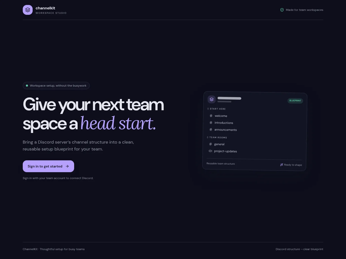 ChannelClone Workspace