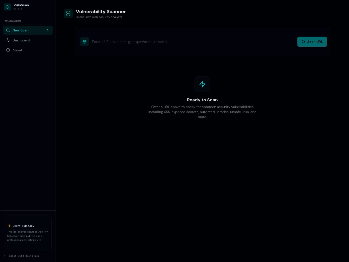 Vulnerable Page Analyzer