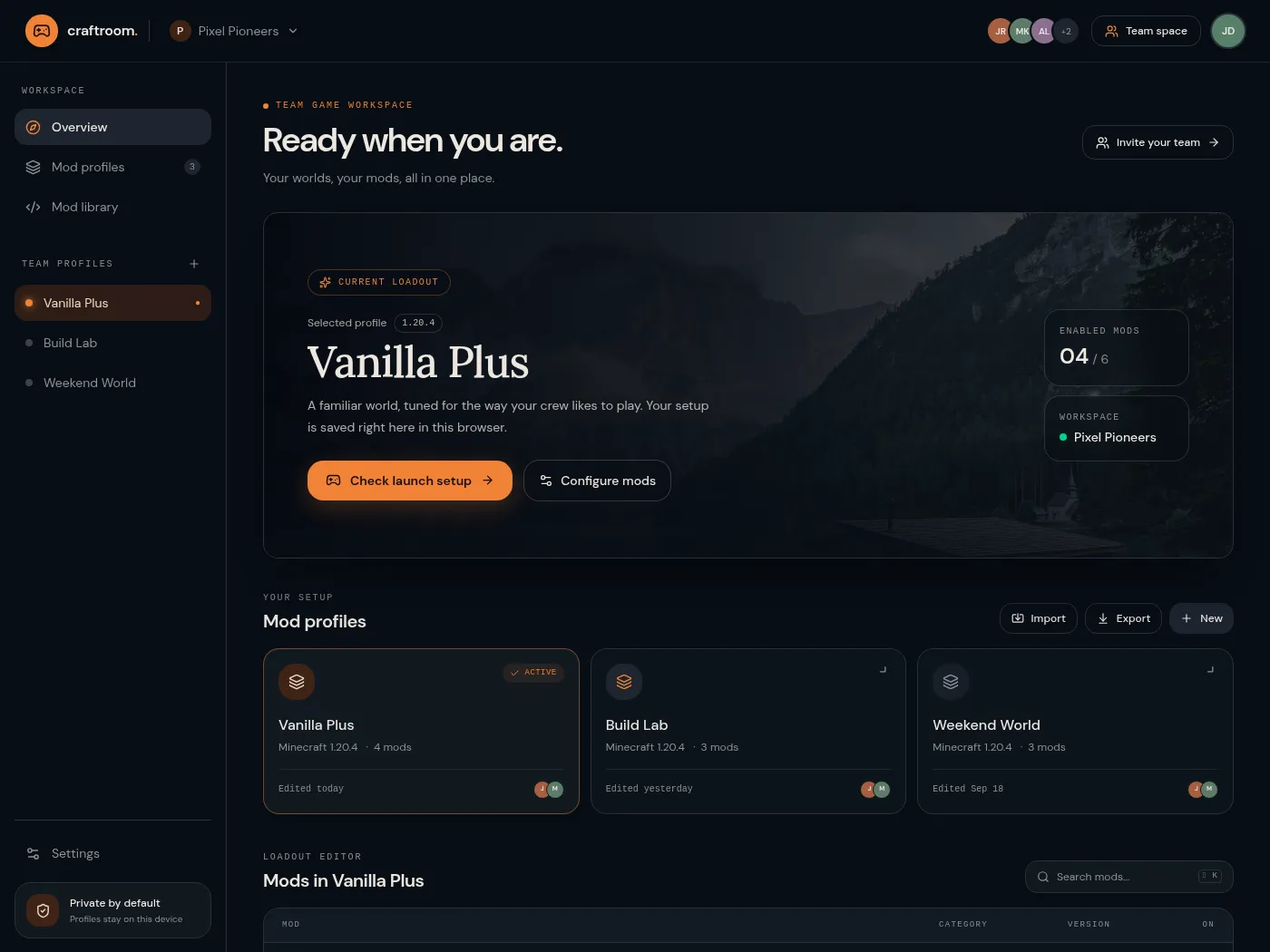 Eaglercraft Web Client Pro