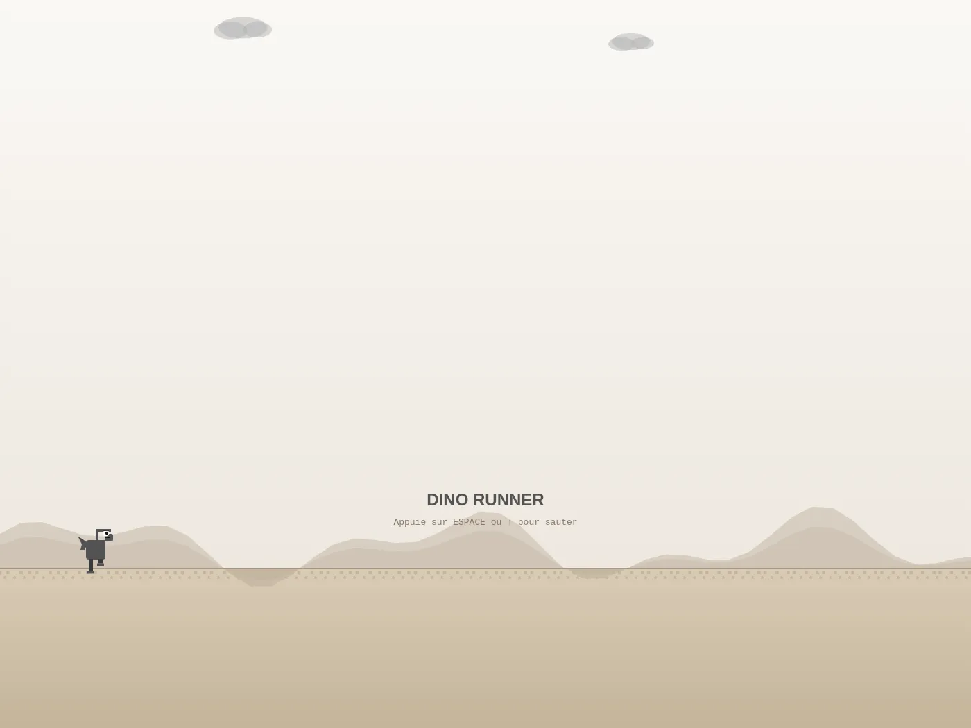 Offline Dino Game