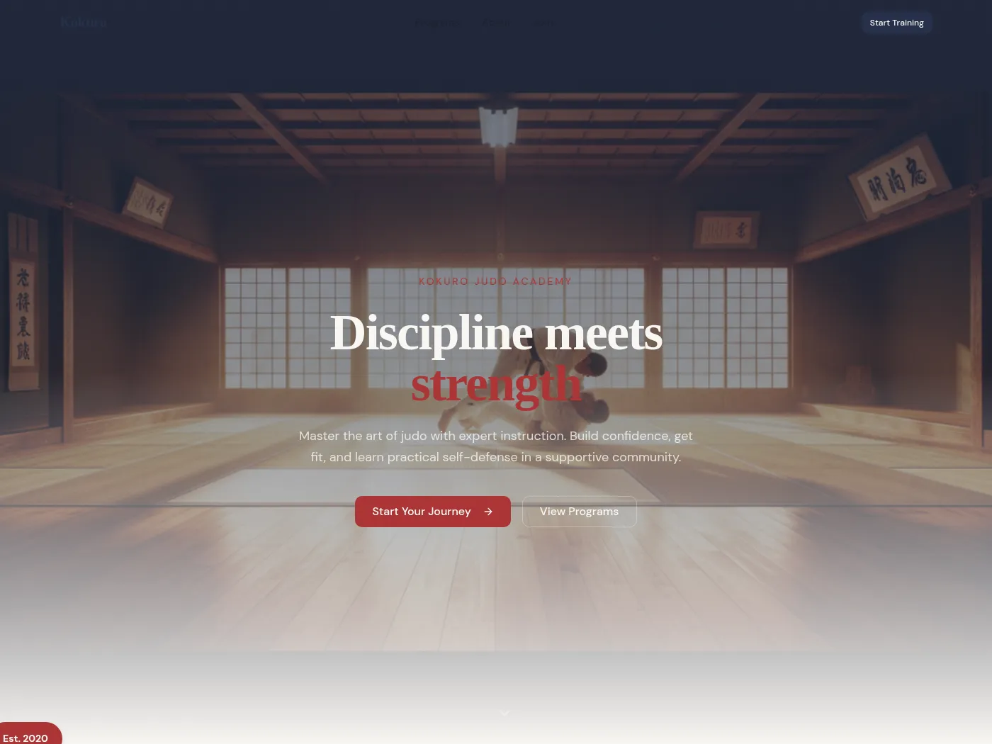 Kokuro Judo Academy