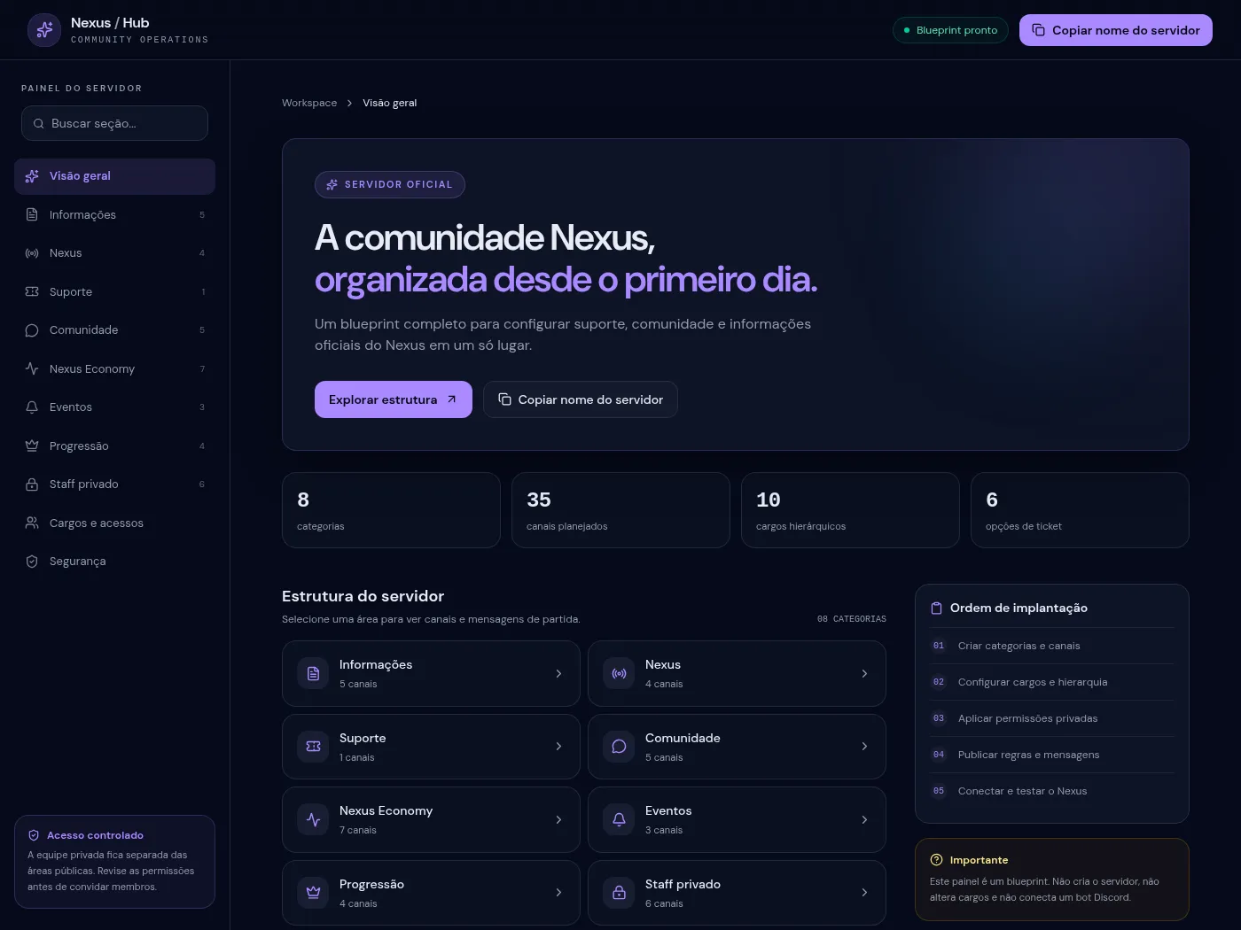 Nexus Discord Hub