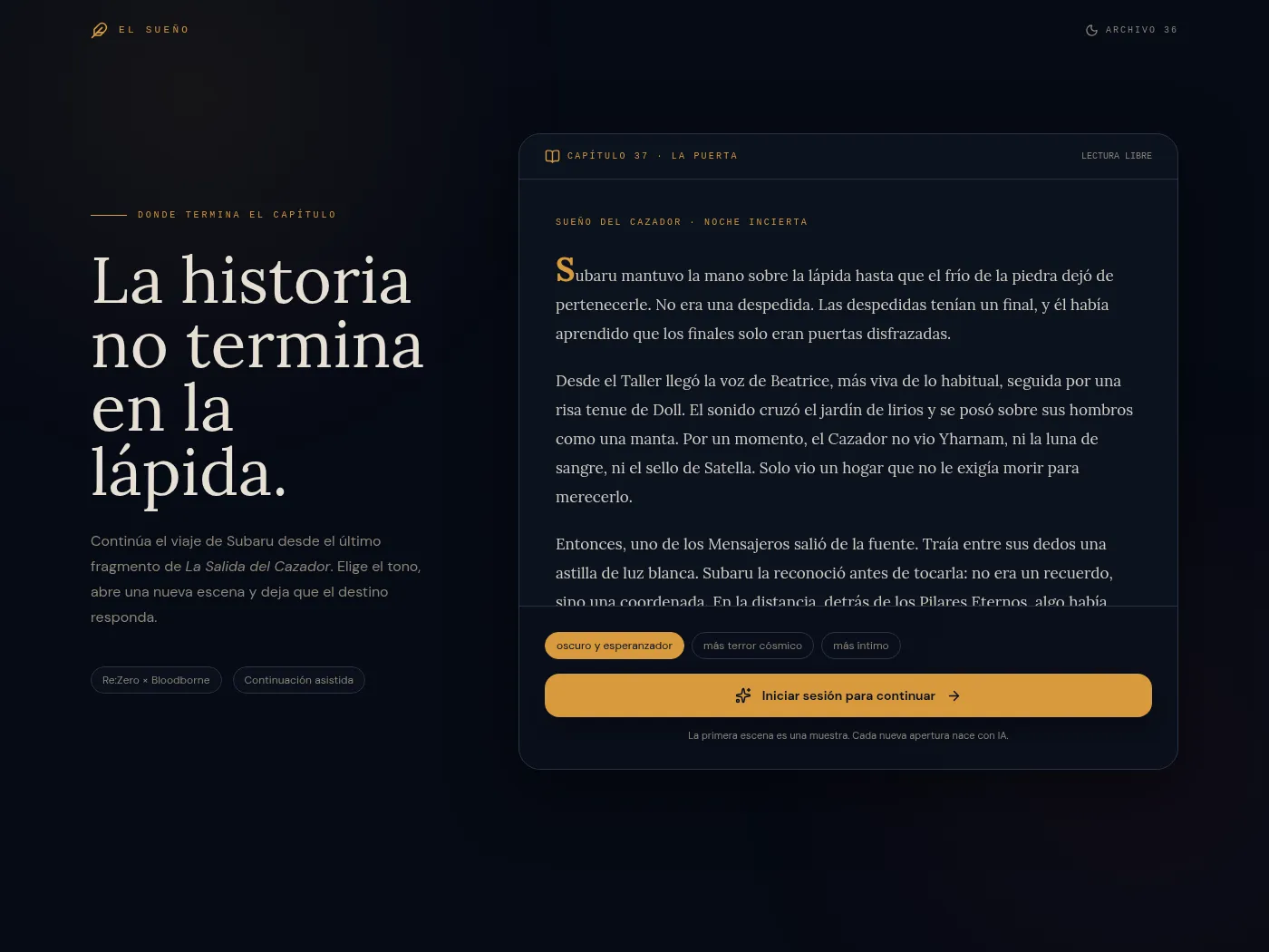 Story Continuation App