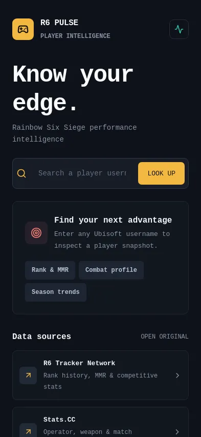 Rainbow Stats Tracker