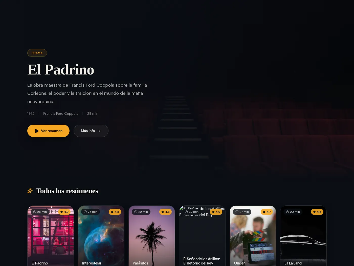 PeliResumen Video Hub
