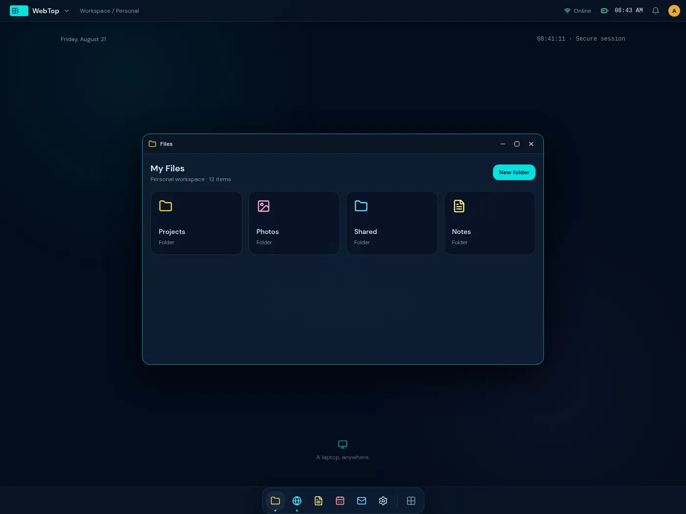 WebTop OS