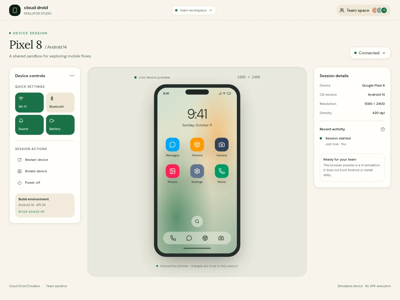 Cloud Droid Emulator