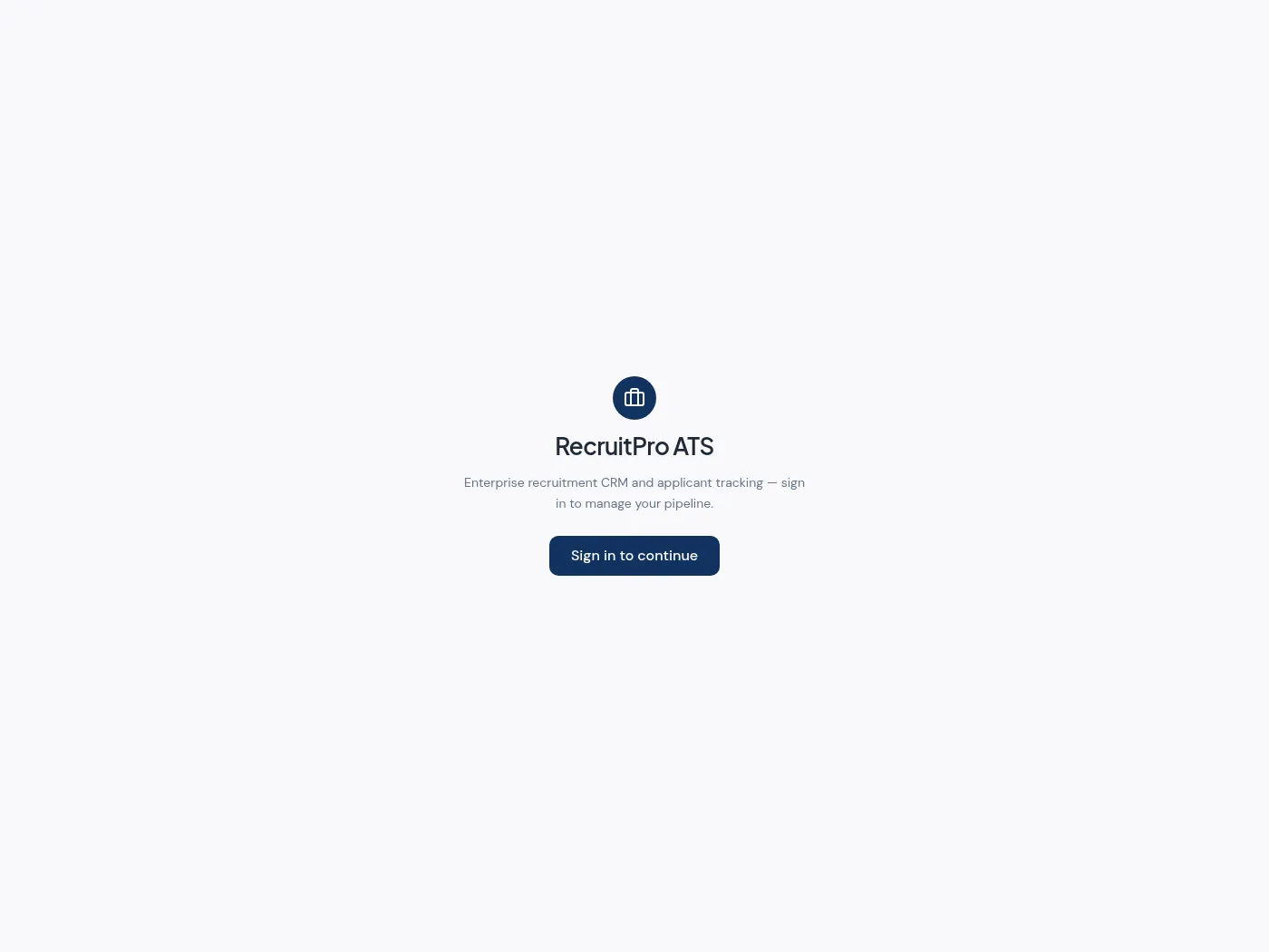 RecruitPro ATS Suite