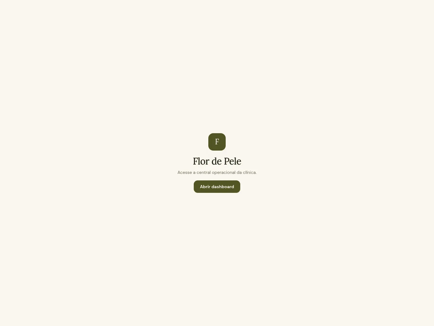 Flor de Pele Dashboard
