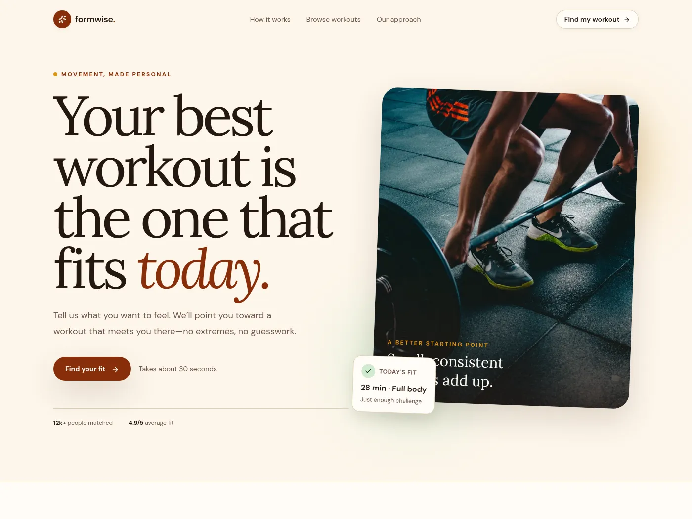 Workout Finder Hub