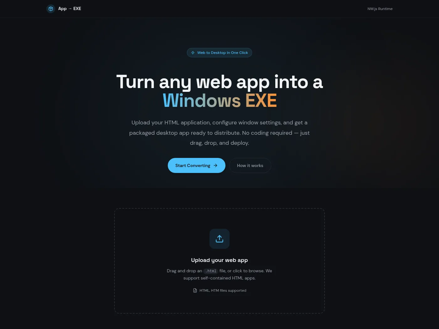 App to EXE Converter