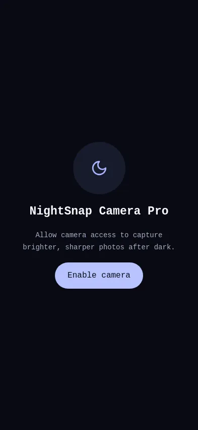 NightSnap Camera Pro